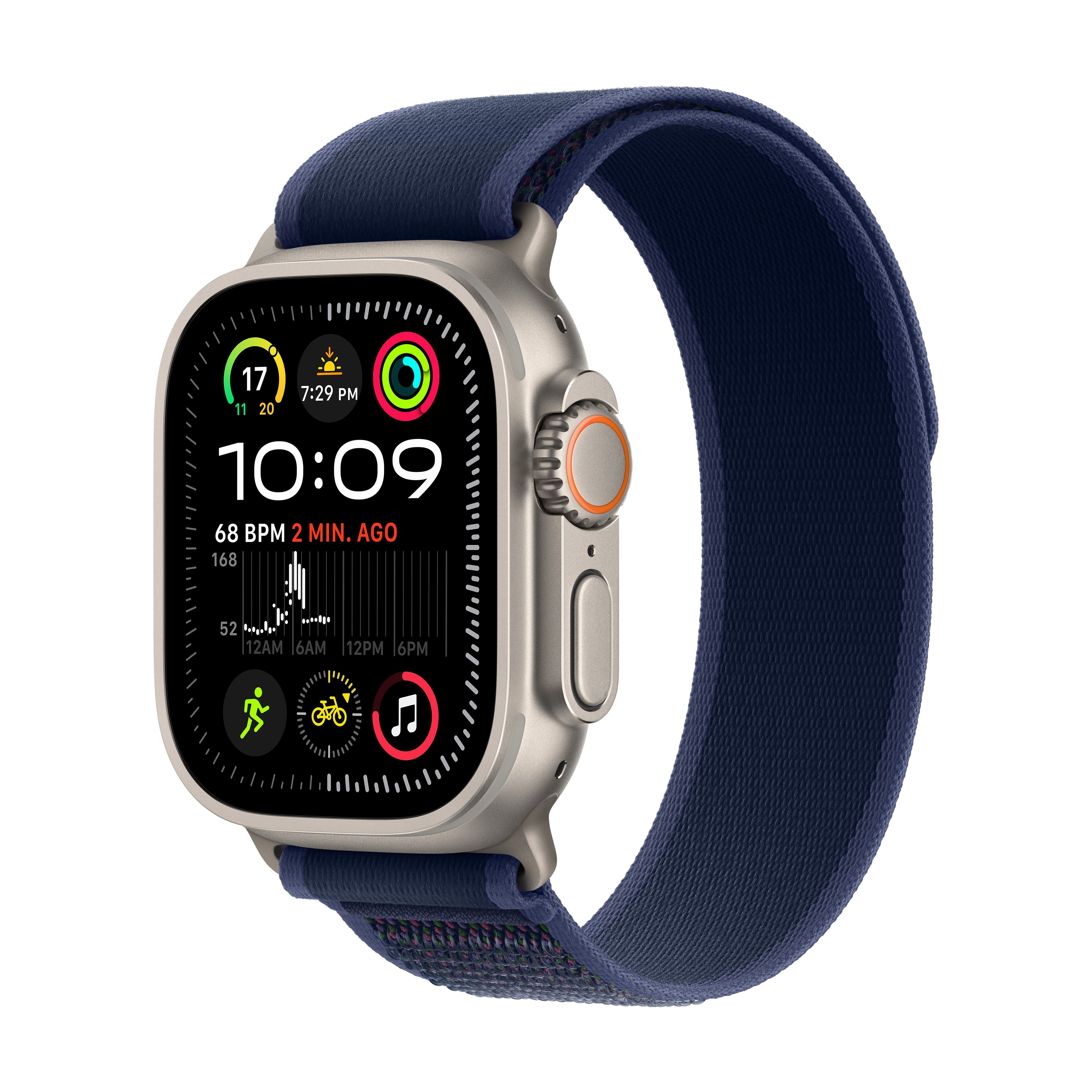 Buy Apple Watch Ultra 2 GPS + Cellular 49mm Natural Titanium Case with ...